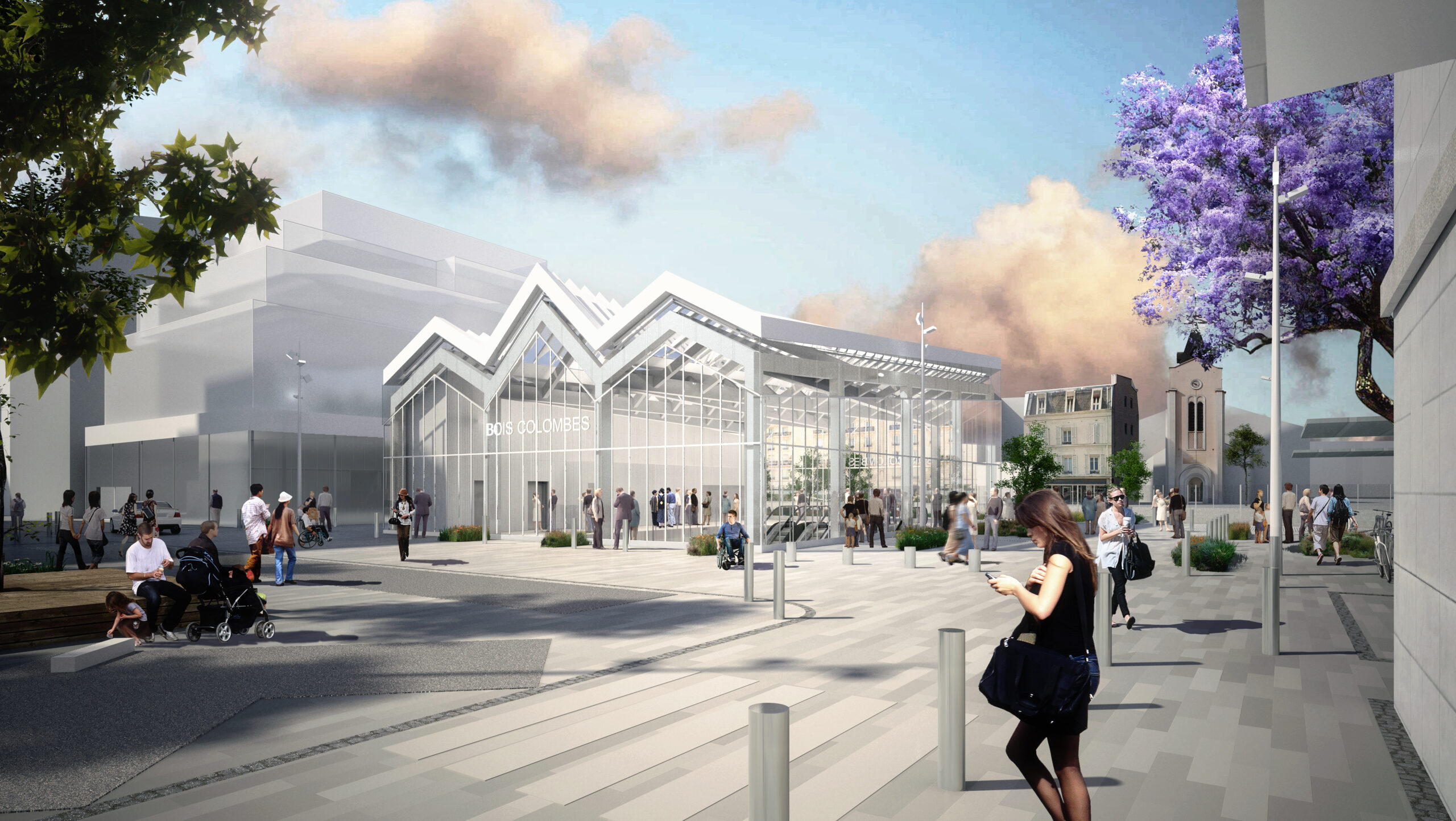 Gare de Bois-Colombes - Viguier